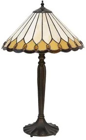 Stolní lampa Tiffany MORNING COFFEE Clayre &amp; Eef 5LL-5988