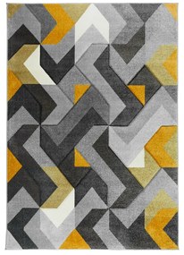 Žluto-šedý koberec 120x170 cm Aurora – Flair Rugs