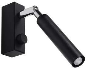 Sollux Lighting Nástěnné svítidlo EYETECH 1 Černá