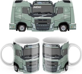 Keramický hrnek s motivem kamionu Volvo 450ml