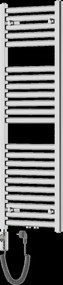 Mexen Hades, elektrické topné těleso 1200 x 400 mm, 600 W, chromová, W104-1200-400-2600-01