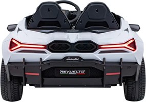Elektrické autíčko Lamborghini Revuelto XL bílé