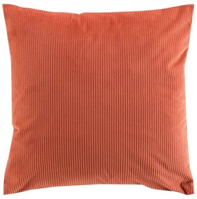 Dekorační polštář CORD, 40 x 40 cm, oranžový