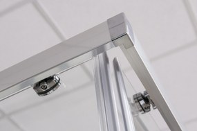 Roth LLS2/1000 x 800 obdelníkový sprchový kout 100 x 800 x 190 cm 554-1008000-00-02 brillant / transparent