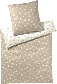 XXXLutz POVLEČENÍ, makosatén, béžová, 140/200 cm Elegante - Povlečení - 004977045801