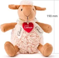 Lumpin Ovečka Ema bílá / od 0+ roku