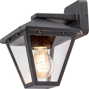 Rabalux Venkovní nástěnné svítidlo PARAVENTO max. 1x40W | E27 | IP44 - černá
