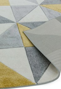 Žlutý koberec Furla Cubic Ochre Rozměry: 160x230 cm