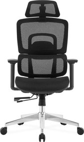 Kancelářská ergonomická židle Neoseat GARY FULLMESH — černá, nosnost 150 kg