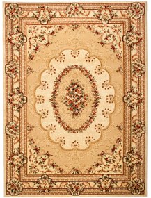 Kusový koberec klasický vzor béžový 60x100cm