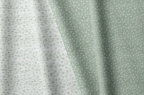 Krepový povlak na polštář Venkov - mint - duo Velikost: 70 x 90