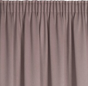 ZATEMŇOVACÍ ZÁVĚS NA PÁSCE CARLO 130X300 CM TMAVÁ STARORŮŽOVÁ