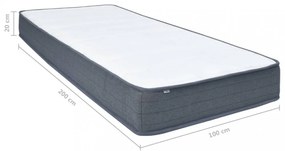 Matrace na postel boxspring Dekorhome 100x200 cm