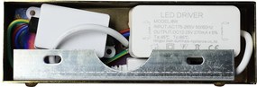 Nástěnné LED svítidlo Klimt, 1x LED 8w, 3000-6000k, (40 cm), g