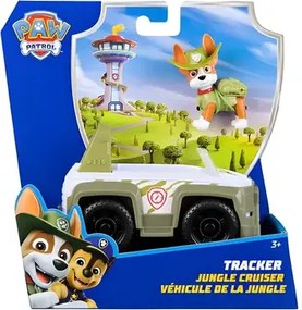 SPIN MASTER Tlapková patrola Auto Jungle Jeep s figurkou Trackera / Bí