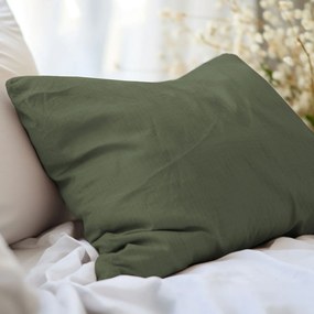Mušelínový povlak na polštářek Green Velikost: 70 x 90