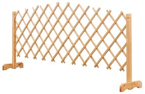 Nastavitelná dřevěná mřížka pro popínavé rostliny, 2 ks