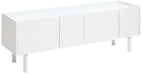 Designový TV stolek Feliciana 160 cm bílý