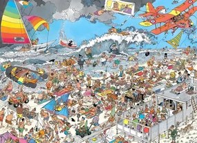 JUMBO Puzzle JvH Na pláži / 1500 dílků / od 15 let