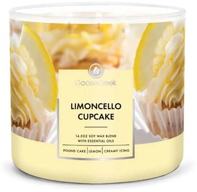 Goose Creek - vonná svíčka Limoncello Cupcake (Citronový dortík s limoncello) 411g