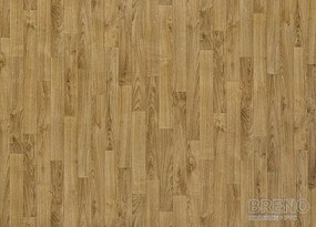 Breno PVC TRENTO Honey Oak 263L – medově hnědé dřevo, šíře 200 cm