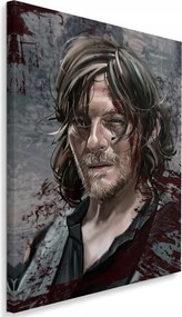 Obraz na plátně, Portrét Daryl Dixon 40x60
