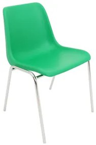Konferenční židle Maxi chrom Zelená