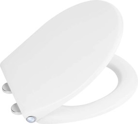 Sapho - WC sedátko Pharo, s LED podsvícením, Soft Close, Easy Take, bílá WX1315