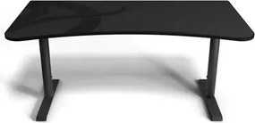AROZZI  ARENA Gaming Desk Gunmetal Dark Grey / Herní stůl / D:160cm /
