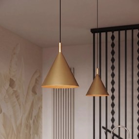 Sollux Lighting Závěsné svítidlo NOX 25 zlaté
