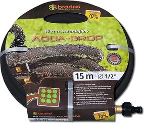 BRADAS Zahradní zavlažovací hadice AQUA DROP 1/2" - 15m