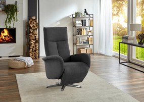 XXXLutz RELAXAČNÍ KŘESLO, textil, tmavě šedá Sit & More - Online Only křesla & taburety - 000144006116