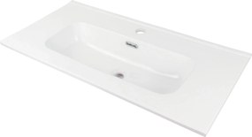 Deante Ceramic washbasin, inset - 80 cm