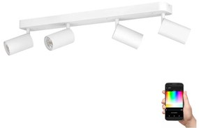 Eglo | Eglo 900339 - LED RGBW Stmívatelné bodové svítidlo TELIMBELA-Z 4xGU10/4,9W/230V | EG900339