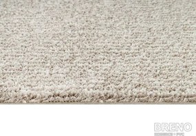 Breno Metrážový koberec ELEGANCE 10590 béžový, šíře 400 cm, Béžová
