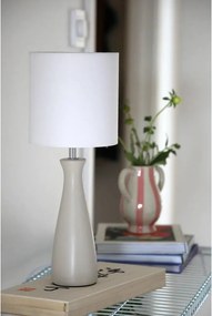 Krémová stolní lampa s textilním stínidlem (výška 42 cm) Birillo – Markslöjd