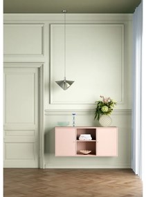 Světle růžová závěsná komoda 133x61x42 cm Mistral – Hammel Furniture