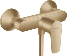 Hansgrohe Talis E, nástěnná páková sprchová baterie, kartáčovaný bronz, 71760140