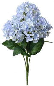 Umělá květina světle fialová hortenzie – 45 cm