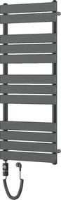 Mexen Ceres, elektrické topné těleso 1200 x 500 mm, 600 W, antracitová, W111-1200-500-2600-66