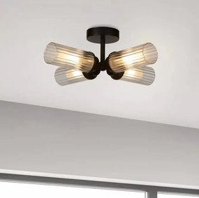 Searchlight 29984BK Stropní svítidlo IMPERIAL černé IP44