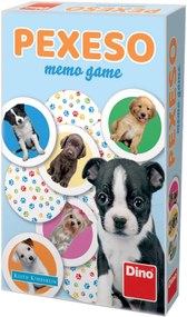 DINO Hra pexeso pejsci kulaté kartičky *SPOLEČENSKÉ HRY* dn622425