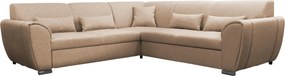 XXXLutz ROHOVÁ SEDAČKA, textil, béžová Livetastic - Sedací soupravy - 001574004201
