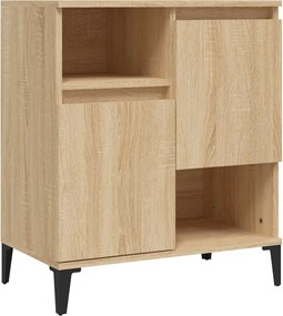 Příborníky 3 ks dub sonoma 60 x 35 x 70 cm kompozitní dřevo 3185746