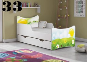 Plastiko Dětská postel se šuplíky Louka - 33 - 140x70