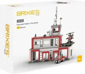 BRIXIES Plus 222.402 Hasičská stanice s vrtulníkem a vozidlem