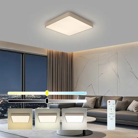 Brilagi-LED Stm. str. sv. POOL SQUARE LED/48W/230V 3000-6000K 50x50 cm béžová+DO