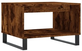 Konferenční stolek kouřový dub 60 x 50 x 40 cm kompozitní dřevo - Default Title