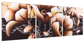 Obraz květů (120x40 cm)