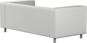 Potah na pohovku IKEA  Klippan 2-místná barva šedá látka pletený vzor